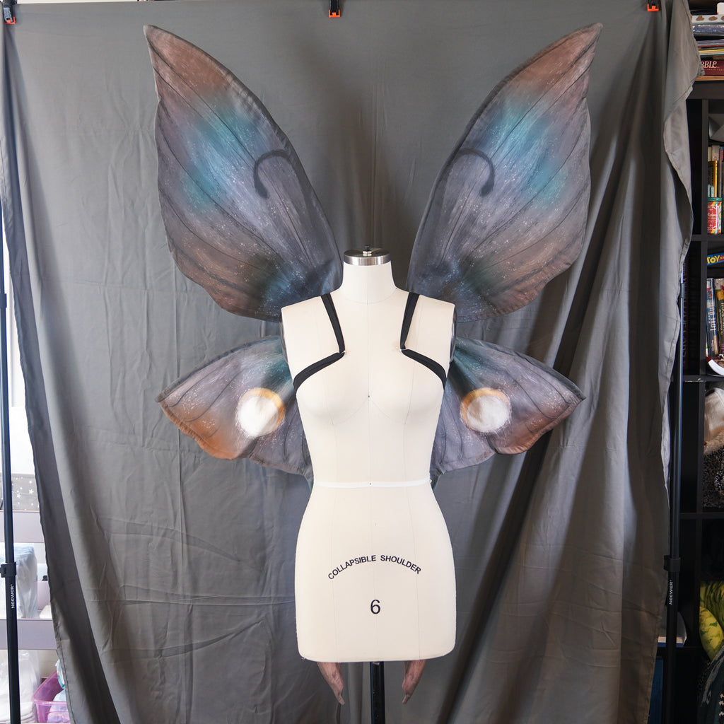 Shiny Umbreon-Inspired Fairy Wings for Fairy Costume – Moon Moth Wings