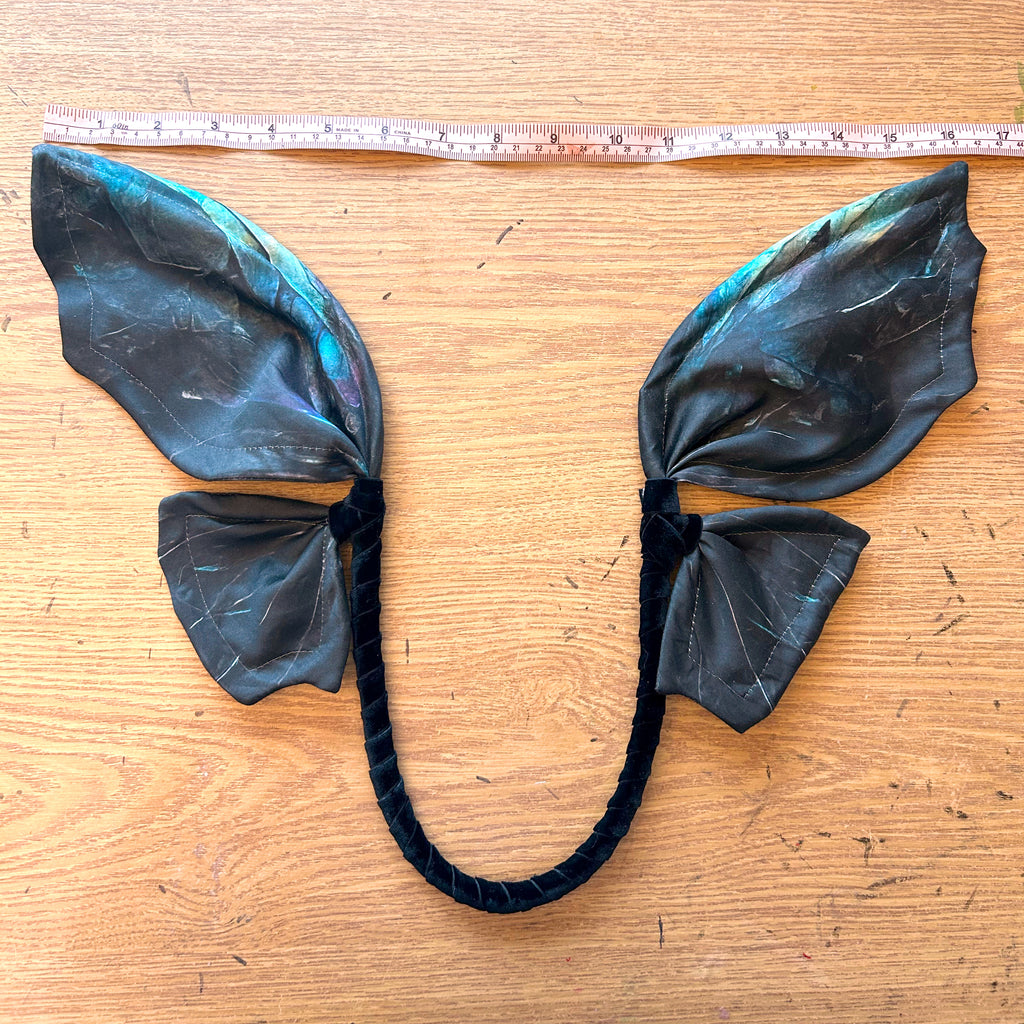 Tiny Fairy Wings for Corset Costume Wings for Halloween Labradorite In ...