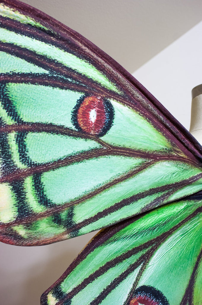 Spanish Moon MOTH Costume Wings, Green Fairy Wings, Moth Halloween Cos ...