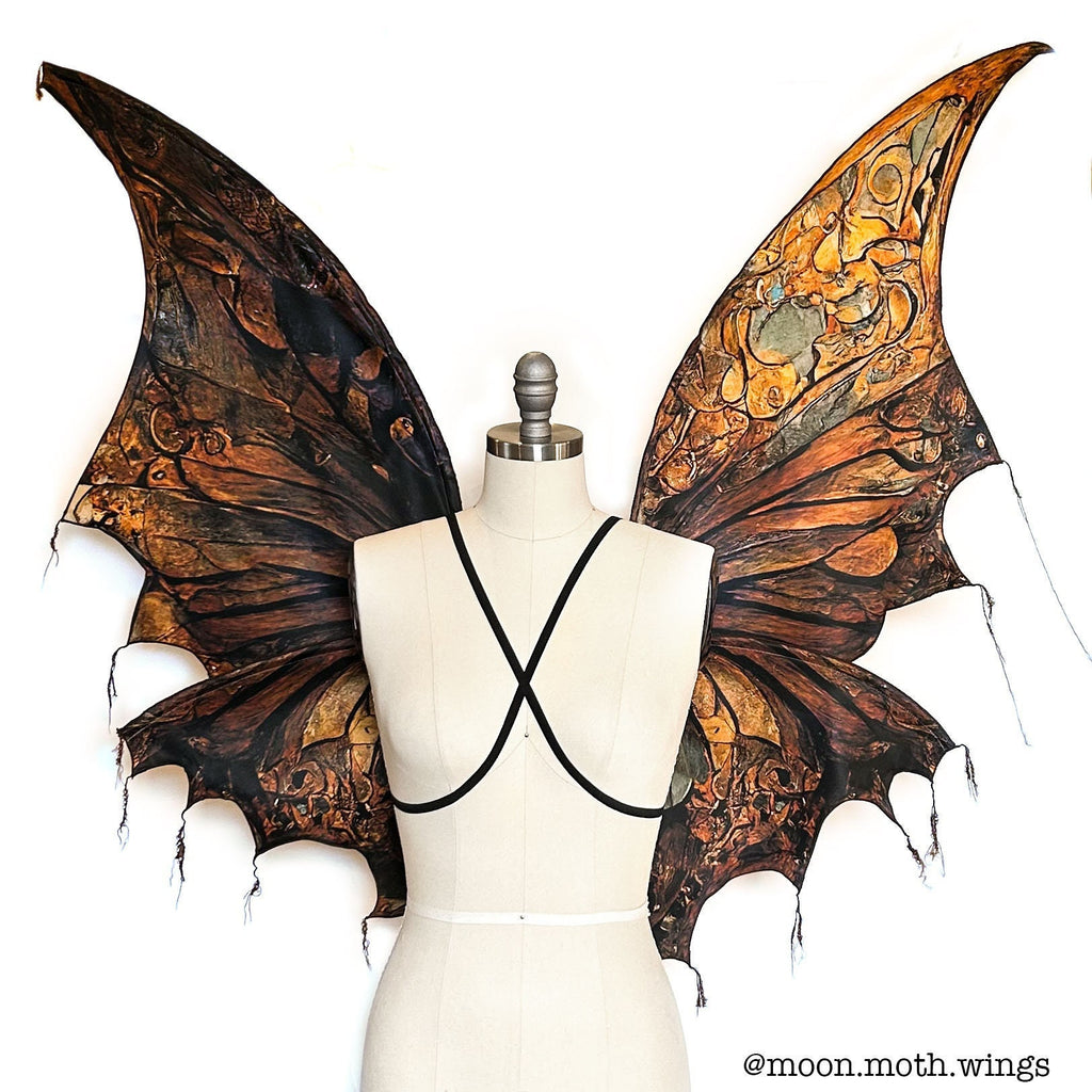 Large Steampunk Fairy Wings – Moon Moth Wings
